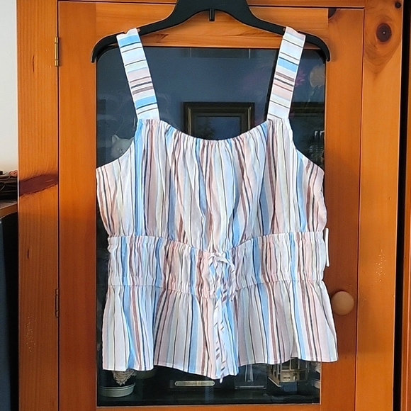 Tops | Ana Pastel Tank Top Large Nwt Also Have A S Size Not Pictured ...